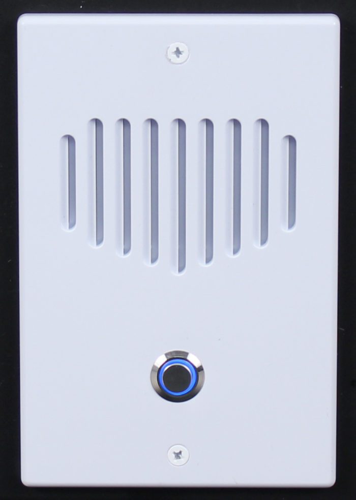 Buy Retro-D Intercom Front Door Station In White | Intrasonic Technology