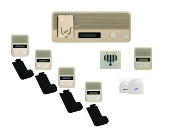 I2000MA4PAC | 4 Room Retro Music & Intercom Kit | Intrasonic Technology